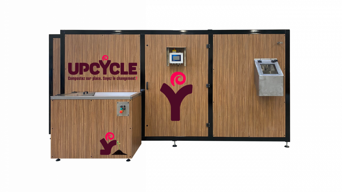 Composteurs électromécaniques professionnels - UPCYCLE